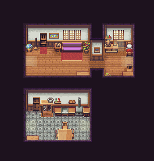 New interior tiles added! - TDRPG - Castle Town -- Pixel Art Top-Down ...
