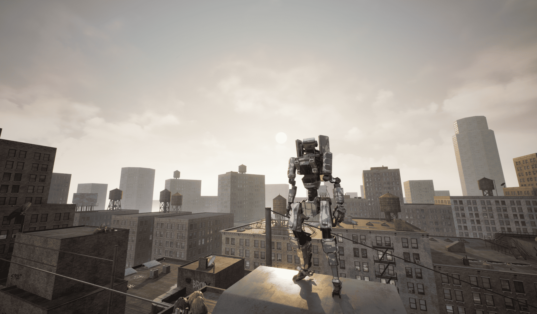 Roof Runner Delivery by INDIUSHATINA GAME