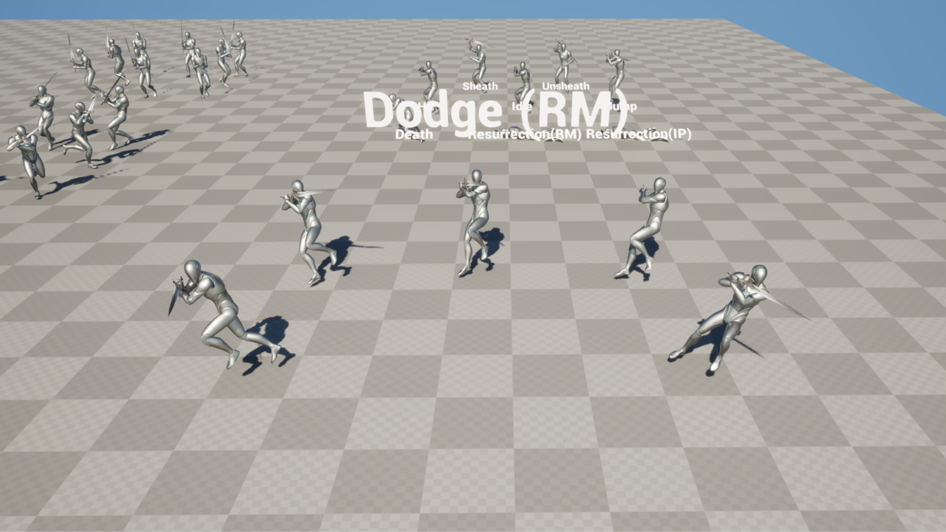 Two Handed Sword Animations V2 (UE/FBX) by Game Dev Hero