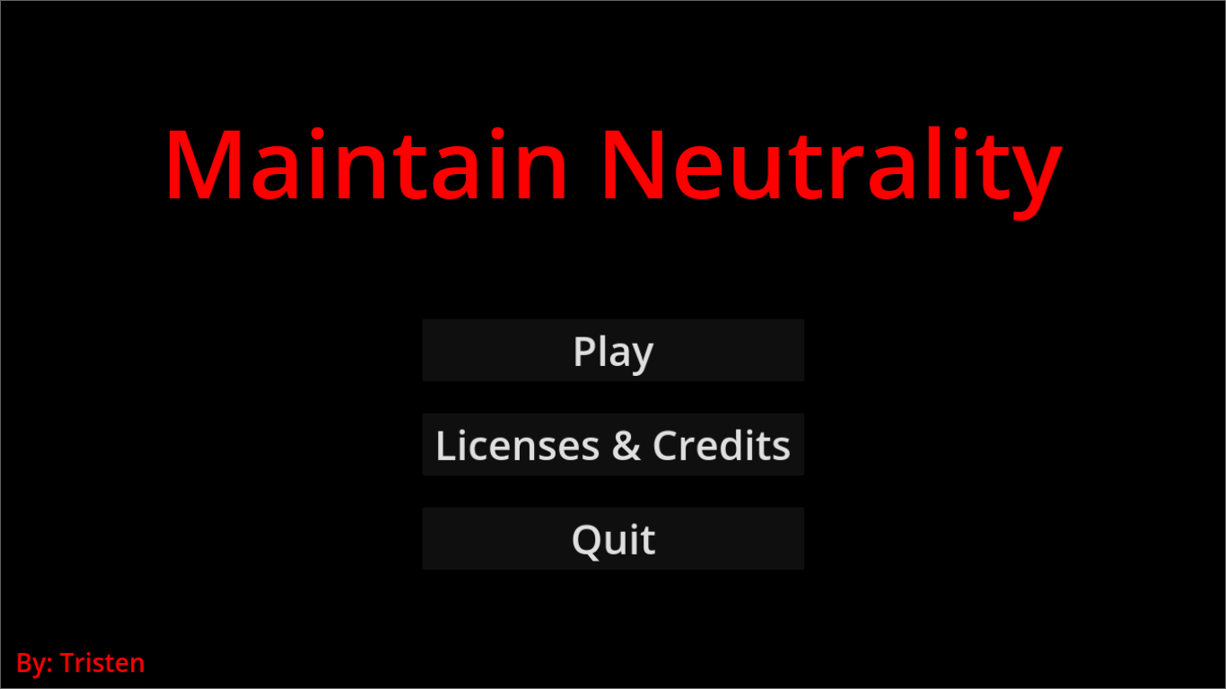 Maintain Neutrality by Chickenman
