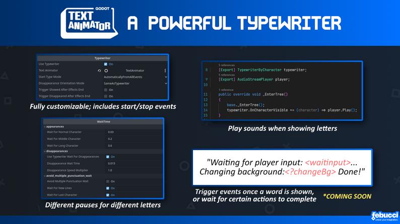 Text Animator for Godot [Early Access] by Febucci