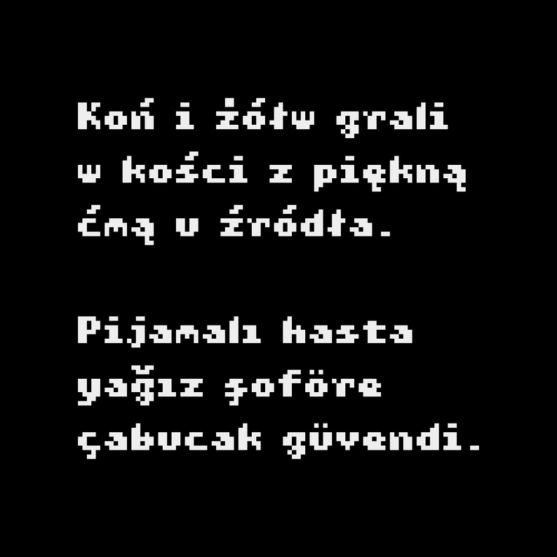 Pixel Font - TORCH by somepx