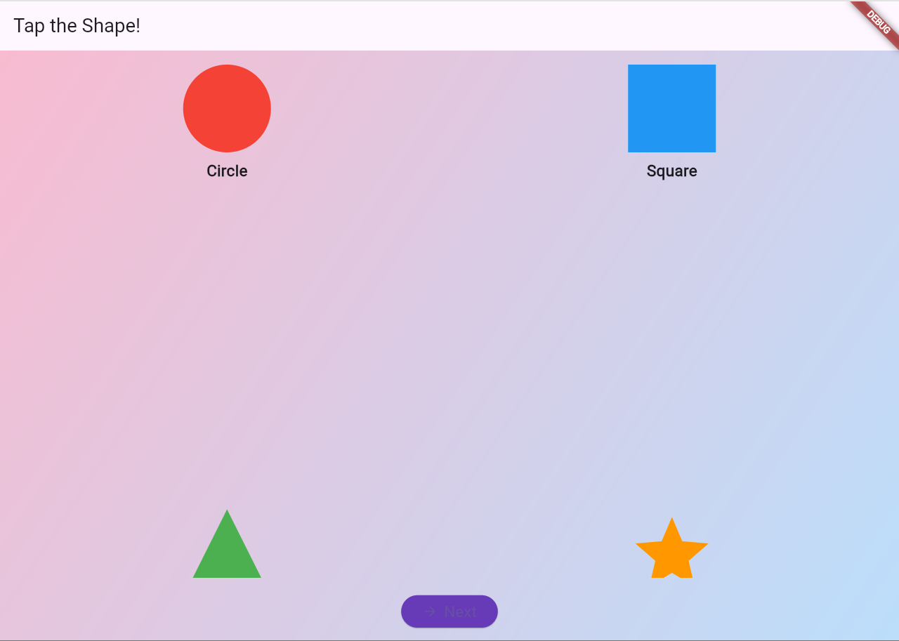 Fun Shapes Game for Kids by manibalasinha