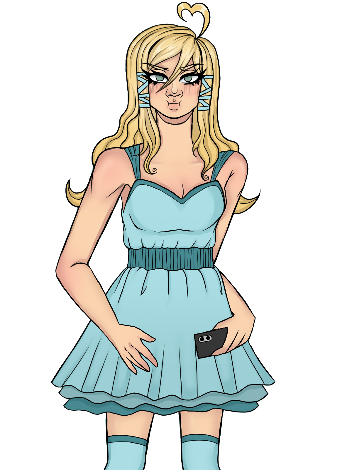 Blond Girl Character Sprites - Sprite Pack by Raina