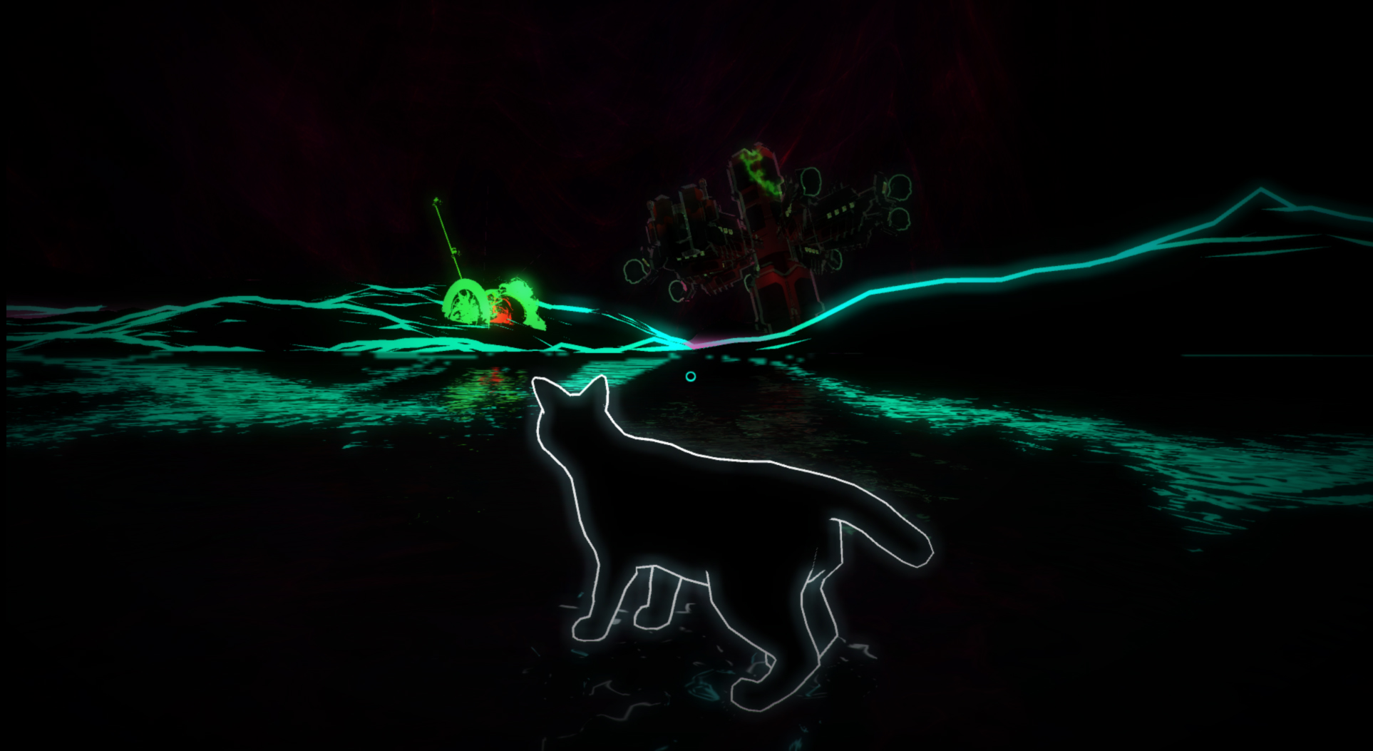 Psychic Cat by georgeroyer