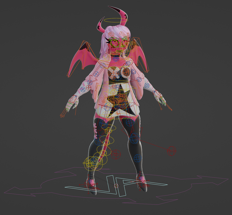 [Blender] ReVAmped Verosika by AeridicCore