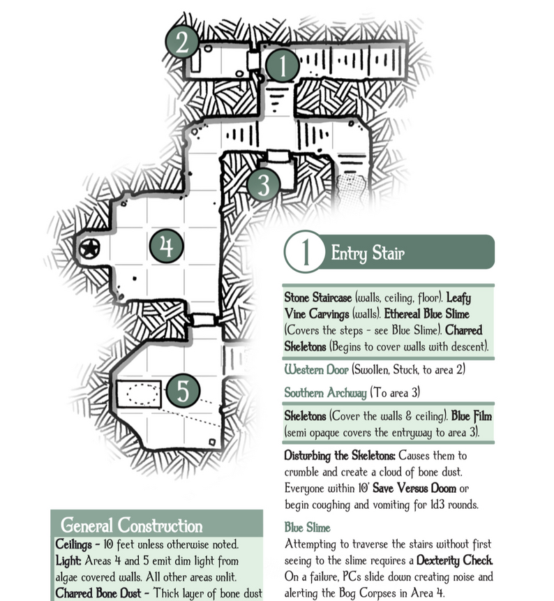 The Swallowed Saint: An Adventure for Dolmenwood by Manu Forti Games