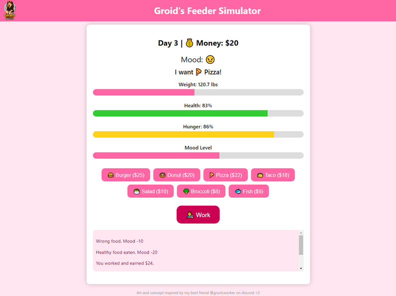 Groid's Feeder Simulator by DifferentJohnx