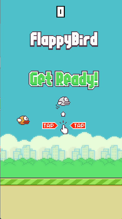 Flappy Bird Clone by Sushant Bramhacharya