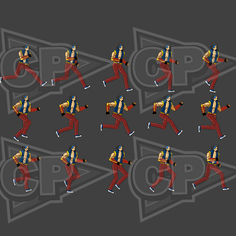 Brawler 2D Sprite by cascadeplay