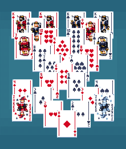 pixel of cards - assets for poker by yammy