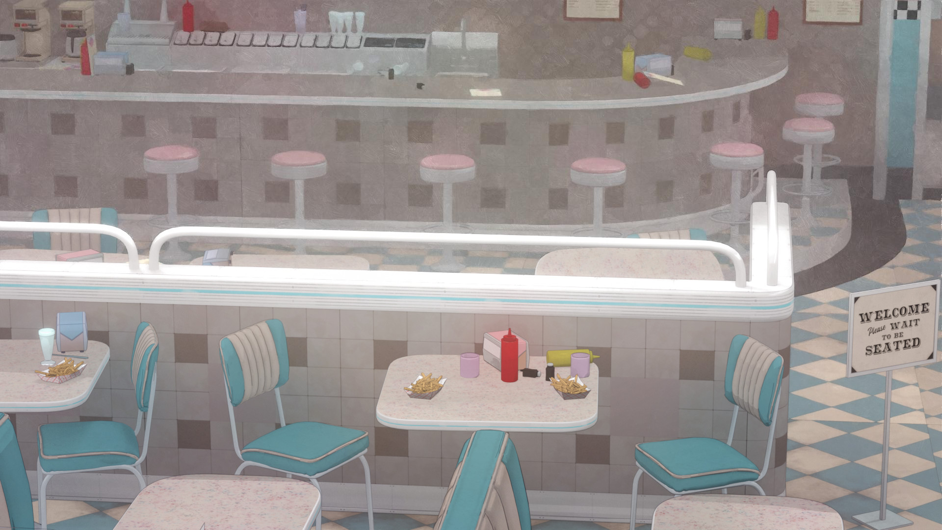 Diner Backgrounds by Spiral Atlas