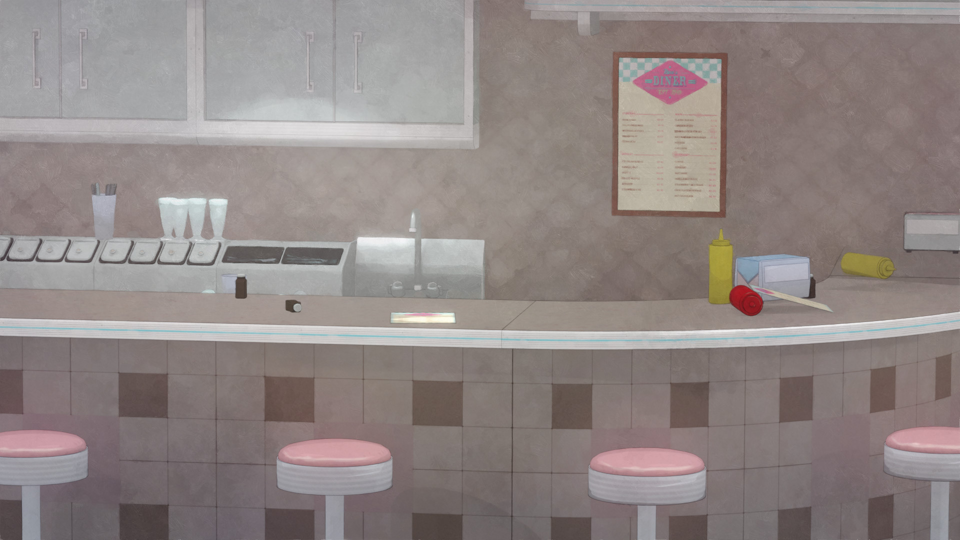 Diner Backgrounds by Spiral Atlas
