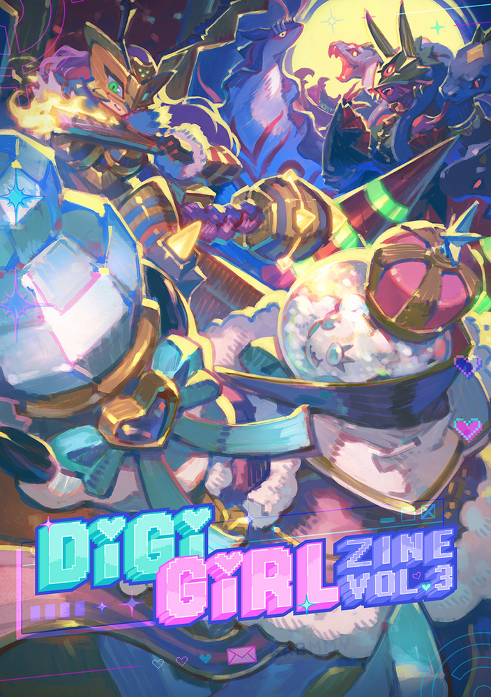 DigiGirl Zine Vol. 3 by Rocco, Parween