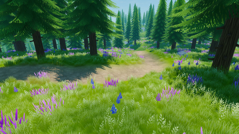 Stylized Poly Nature by Nicrom