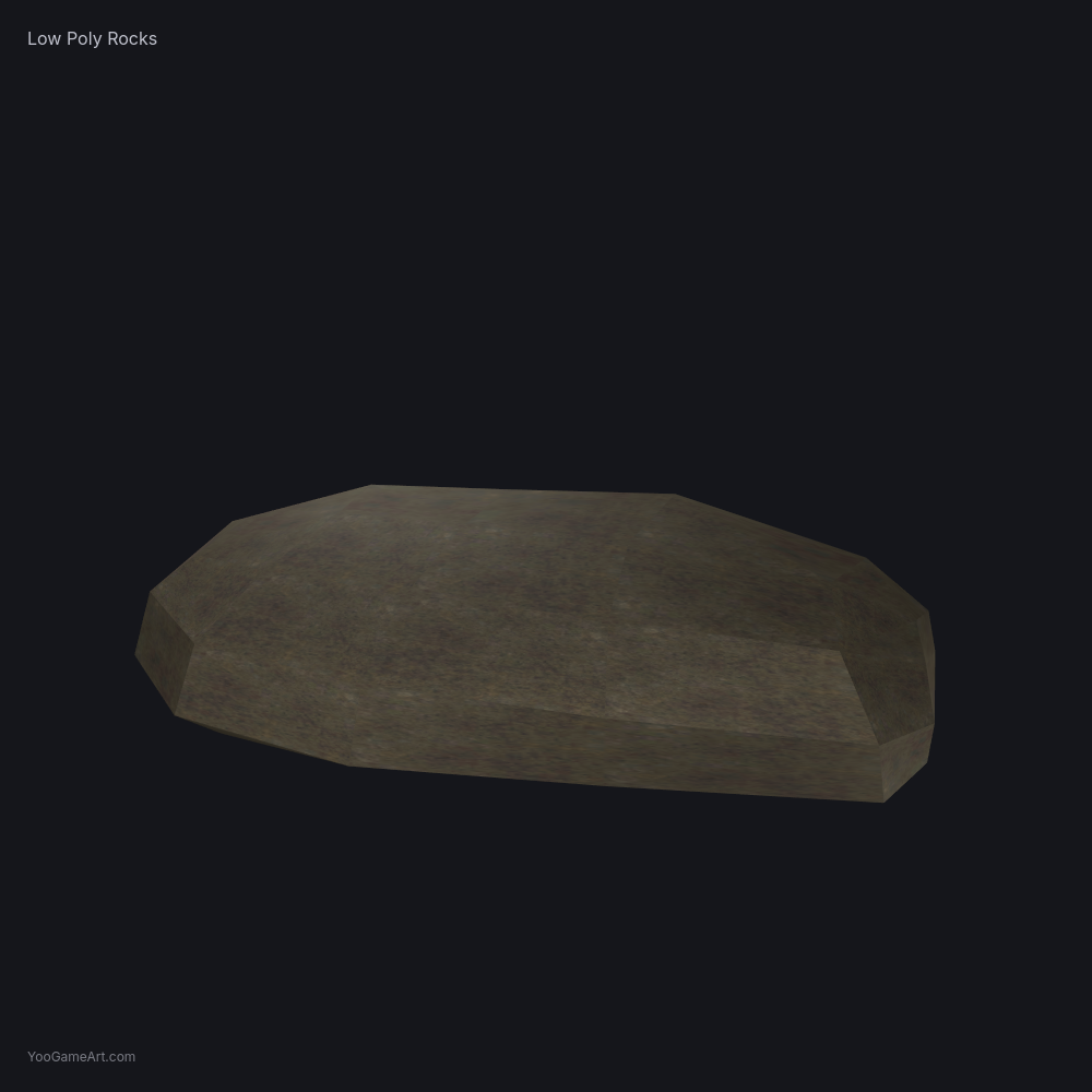 Low Poly Rocks Pack by Yoo Game Art