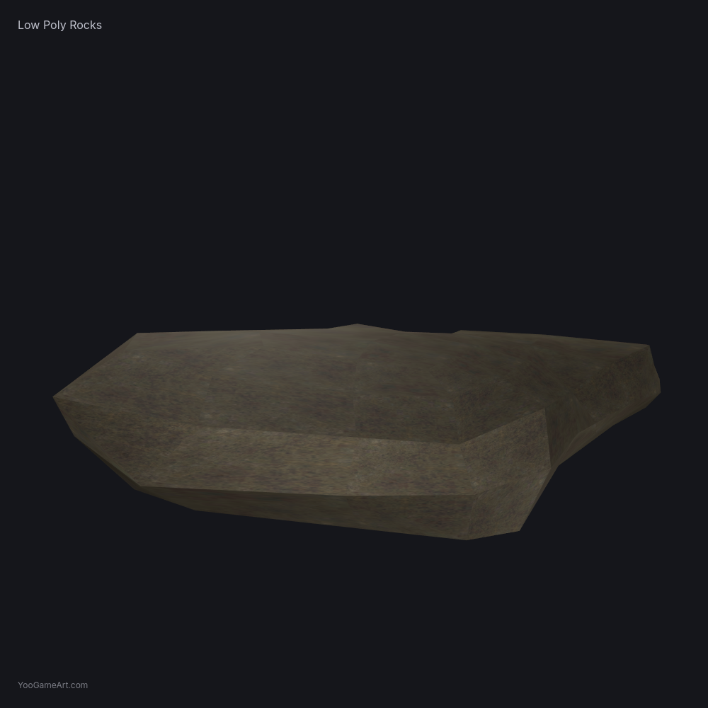 Low Poly Rocks Pack by Yoo Game Art
