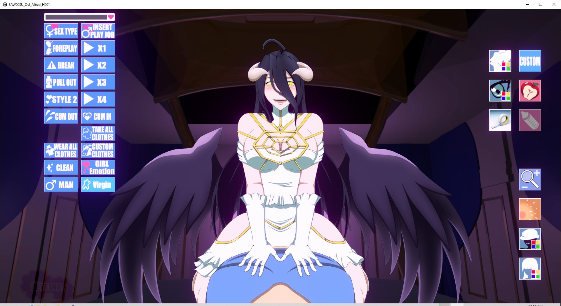 H-Simulation Game - Succubus by niiCri