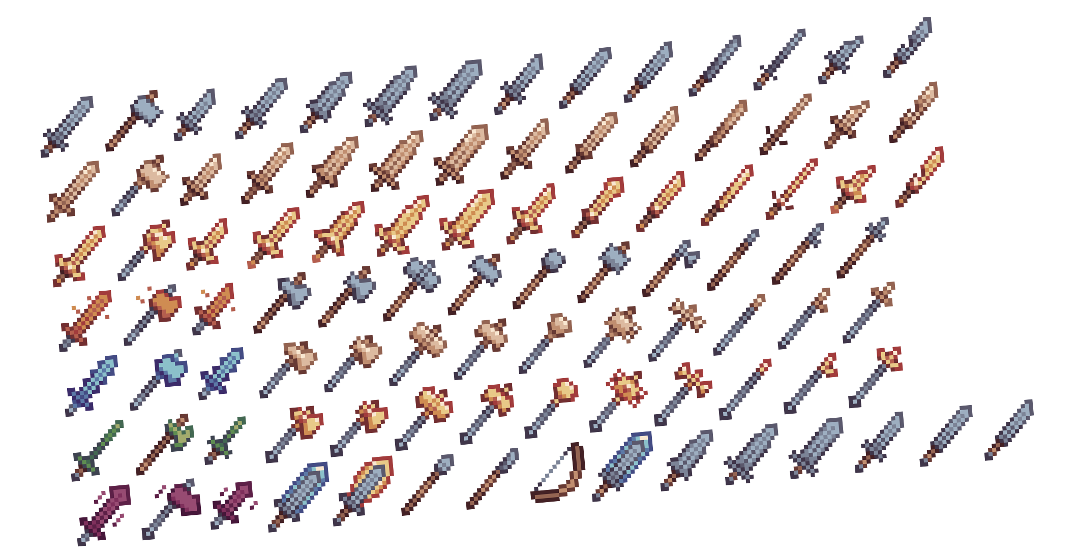 Pixel RPG Icon Pack by Potato