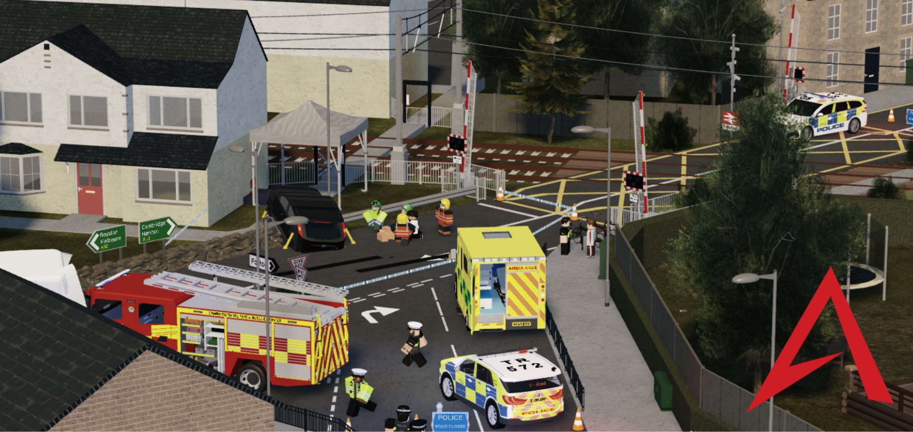 Roblox Foxton, Cambridgeshire Roleplay Map by Aris Oww