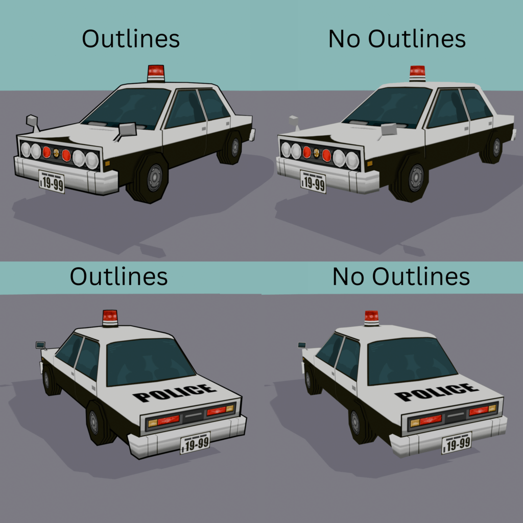 Retro Police Car by CrazyDrPants