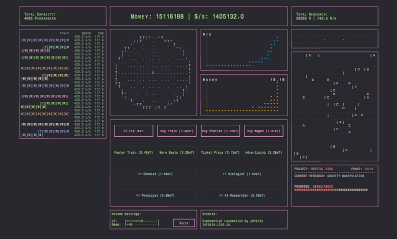 Exponential Locomotion by JOrbits