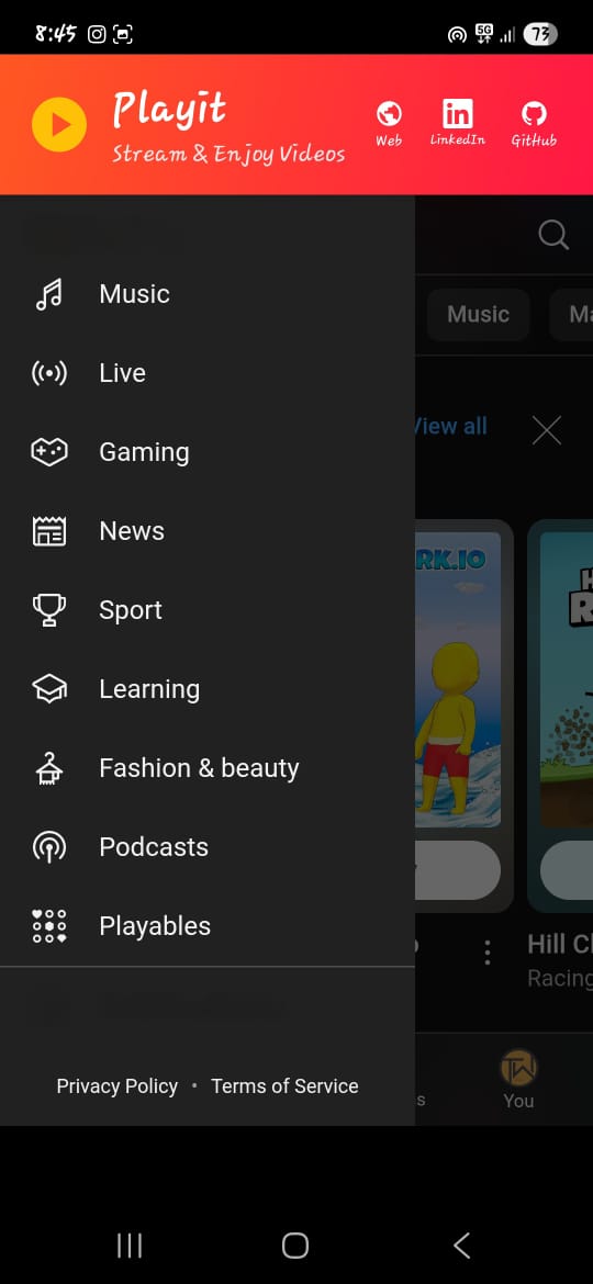Playit by CodeByAbhi
