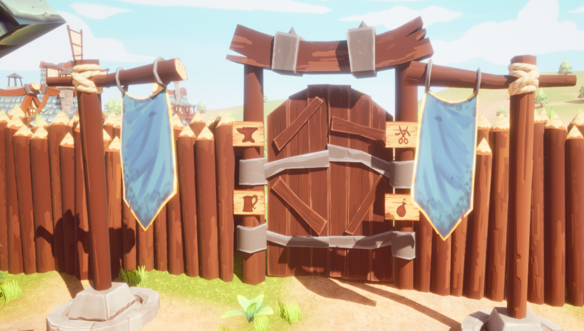 Swords N Brooms by Arcade98