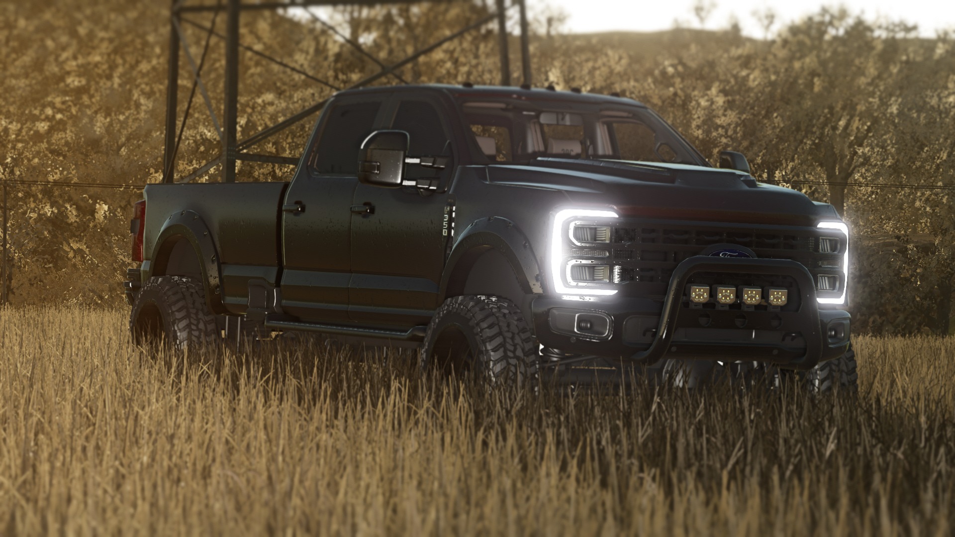 FS25 - 2025 Ford F-350 King Ranch by GearWrench Modding