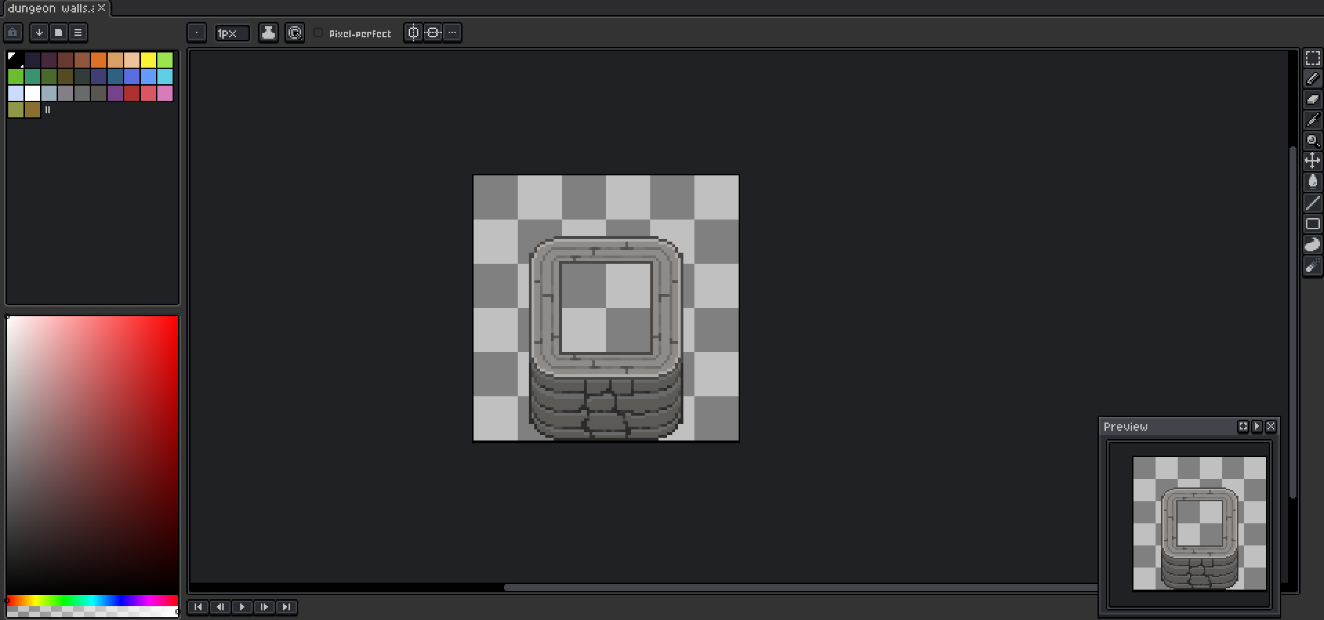 2D pixel art Castle + dungeon sprites and tilesets pack by Nilusha S