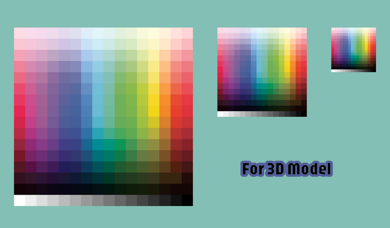 Color Palettes for 3D Models by Standout 7