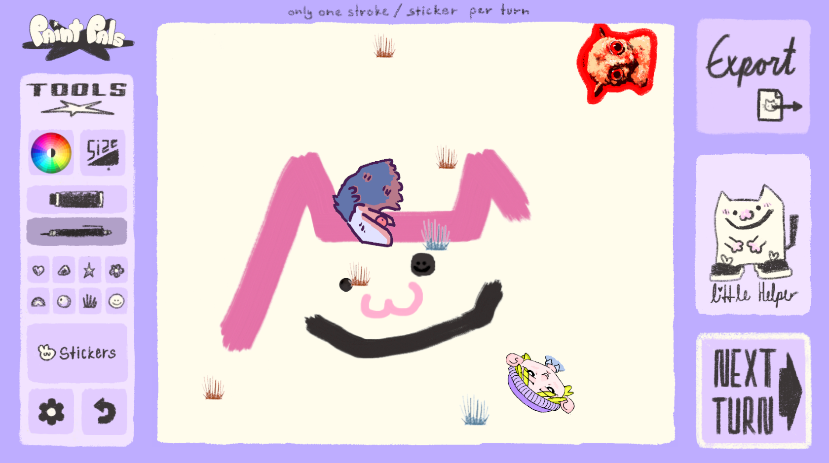 PAINT PALS by JeremySmile, Ketamiii for GMTK Game Jam 2025 - itch.io