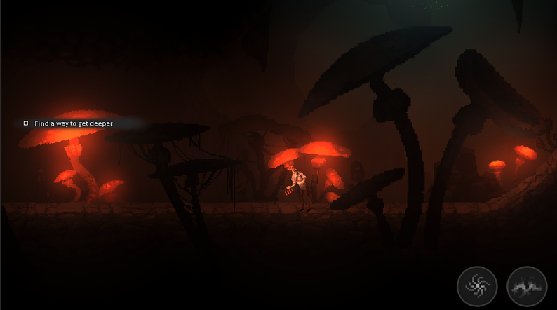 Shadow Mines - Free 2D Game Asset Pack by waxx, ANtY