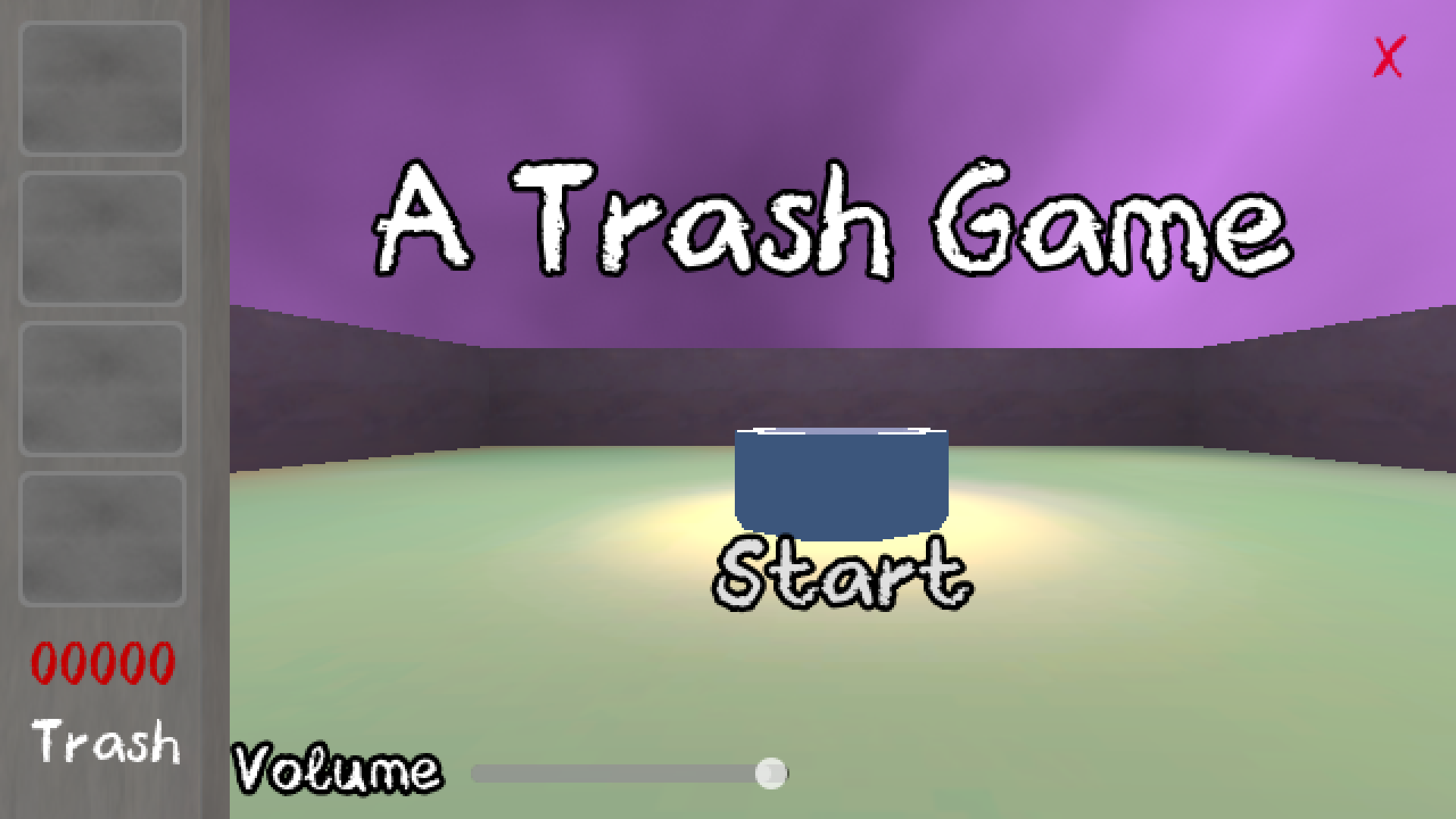 A Trash Game by XanaGear, portalnoob