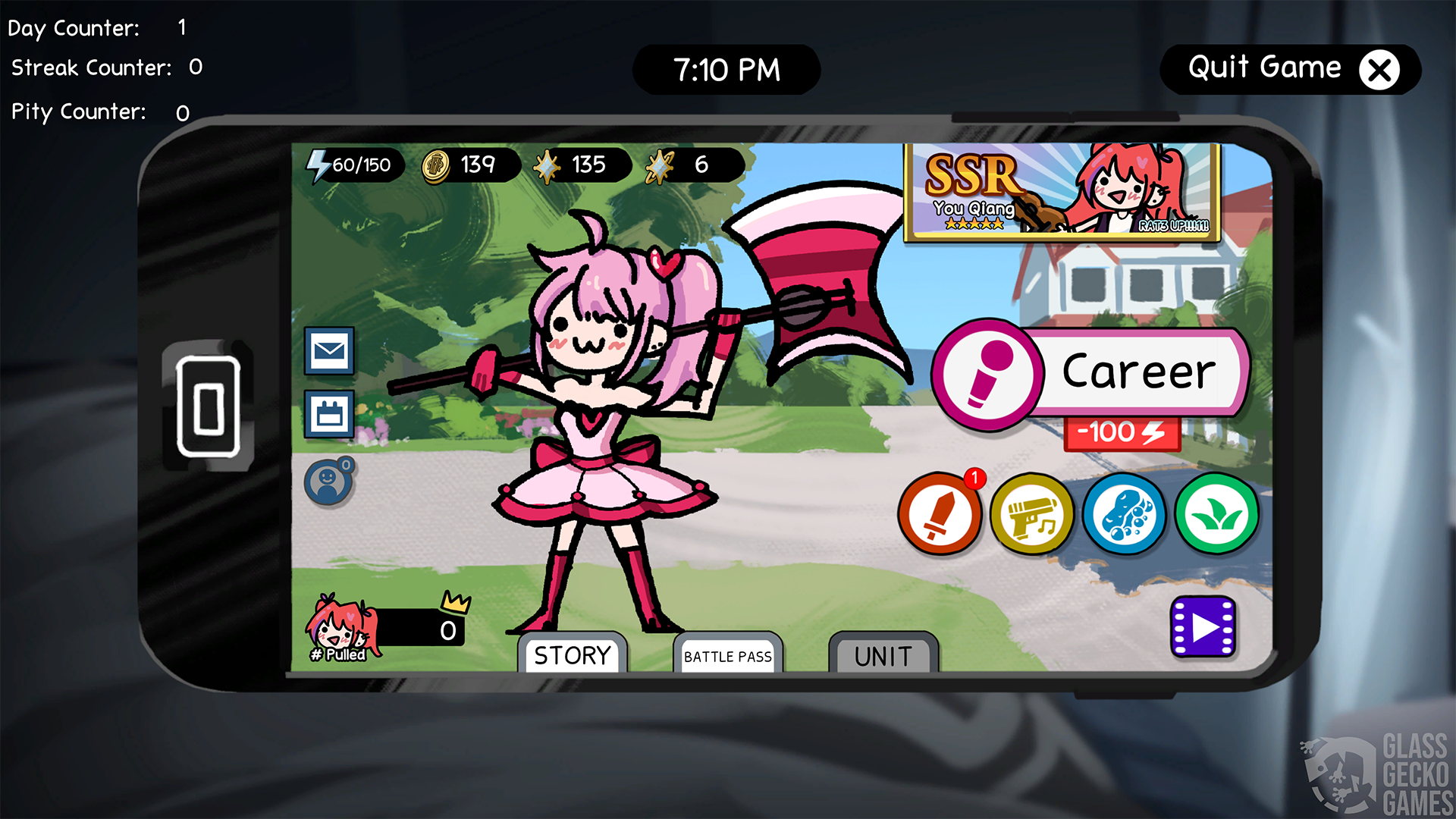 Genki Girls Go! : Gacha Dailies Simulator by Glass Gecko Games, madog52 ...