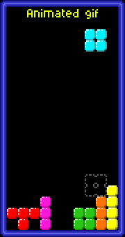 8x8 Tetris And Dr Mario Style Puzzle Tile Set1 - Asset Pack by Zro Dfects