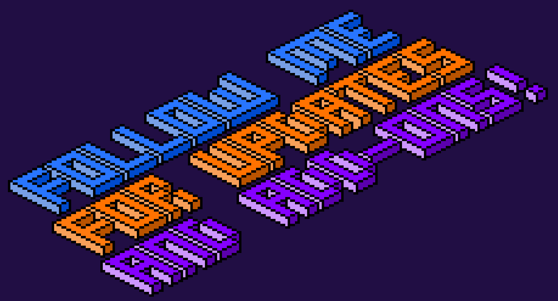 8x8 Tetris And Dr Mario Style Puzzle Tile Set1 - Asset Pack by Zro Dfects