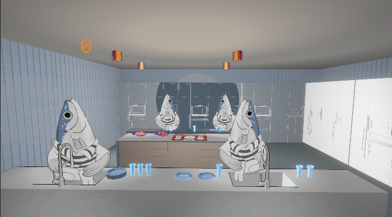 Fish in Jail by peterli li, NastyTommy, Wang Yilin