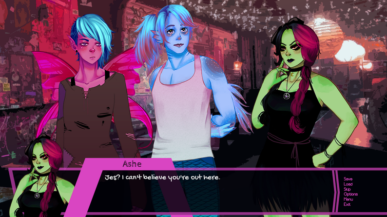 Monster Dating Sim Sprites by Jingleriot