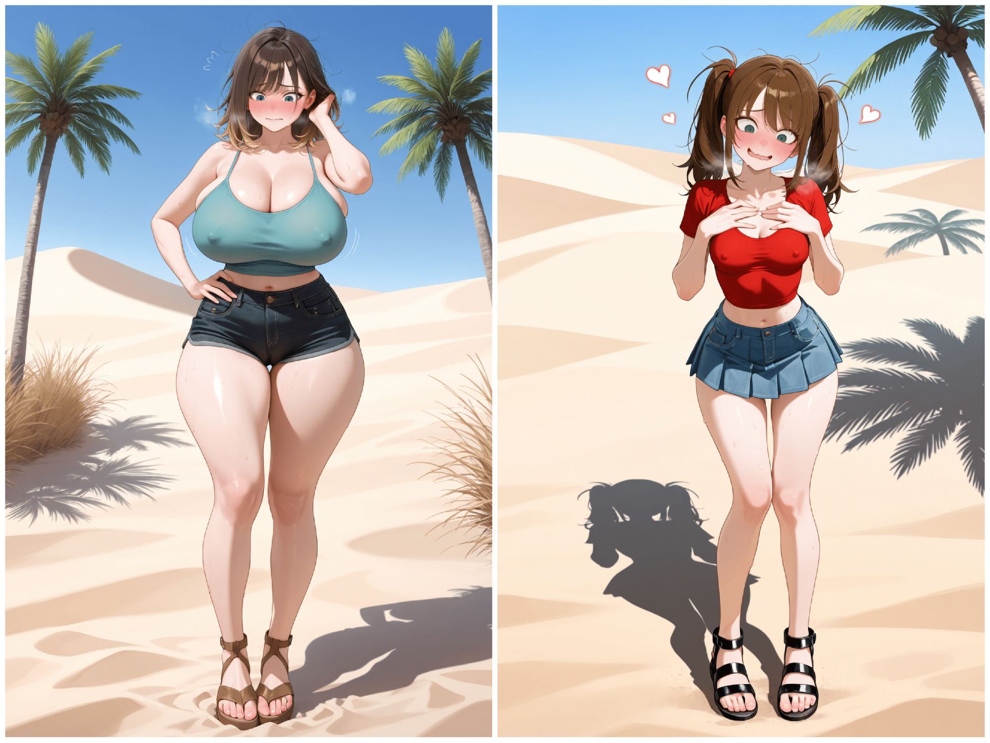 Roadside Oasis (Daughter/MILF TG AR/AP Comic) by alwaysolder