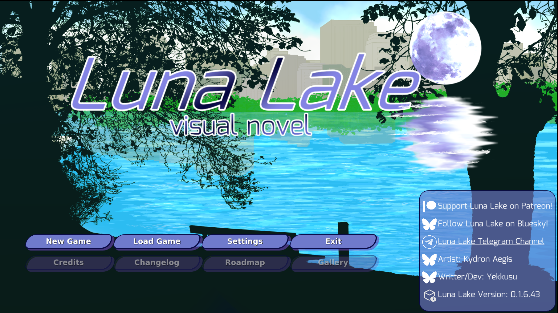 Luna Lake Visual Novel