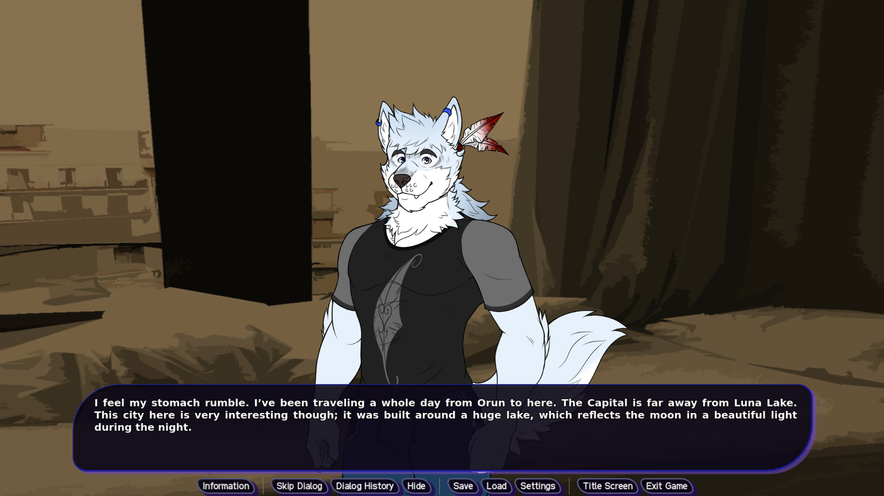 Luna Lake Visual Novel by yekkusu