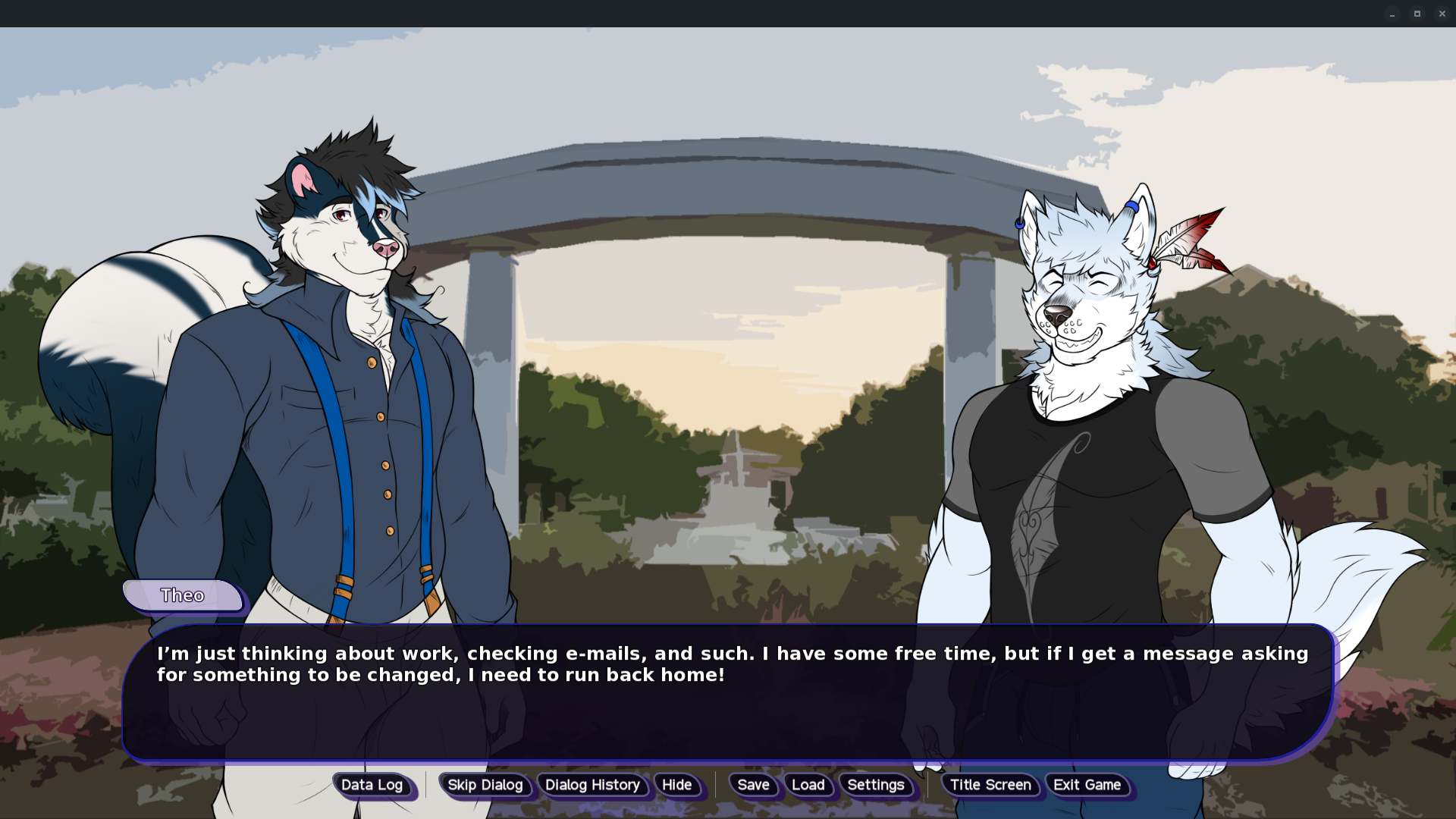 Luna Lake Visual Novel by yekkusu