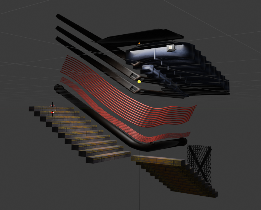 Metro Underground Inspired Modular Asset Pack by alexinventory