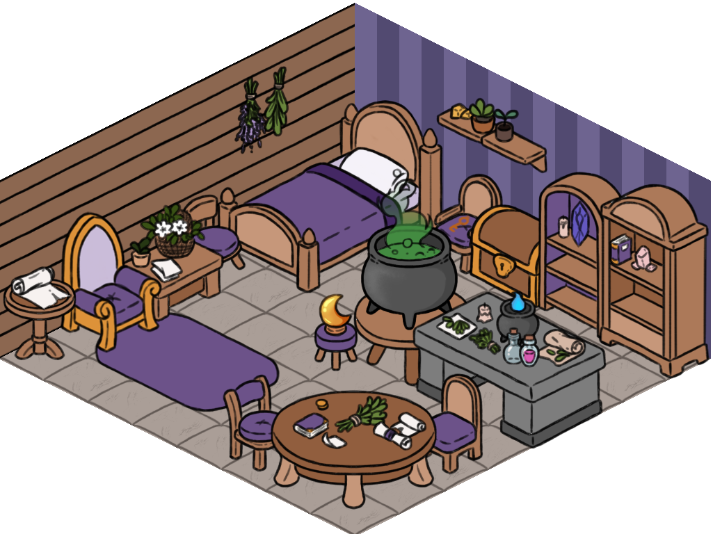 Alchemist House by MaelleMarylloup