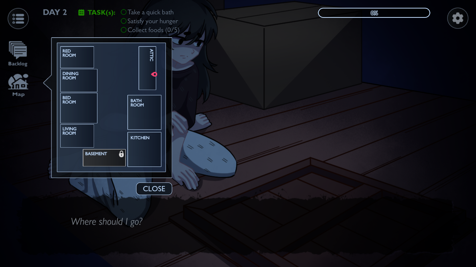 Initial Release - Girl in the Attic [REDUX] by Strange Girl Studios