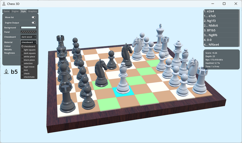 Chess 3D - Stockfish GUI by Royal_X