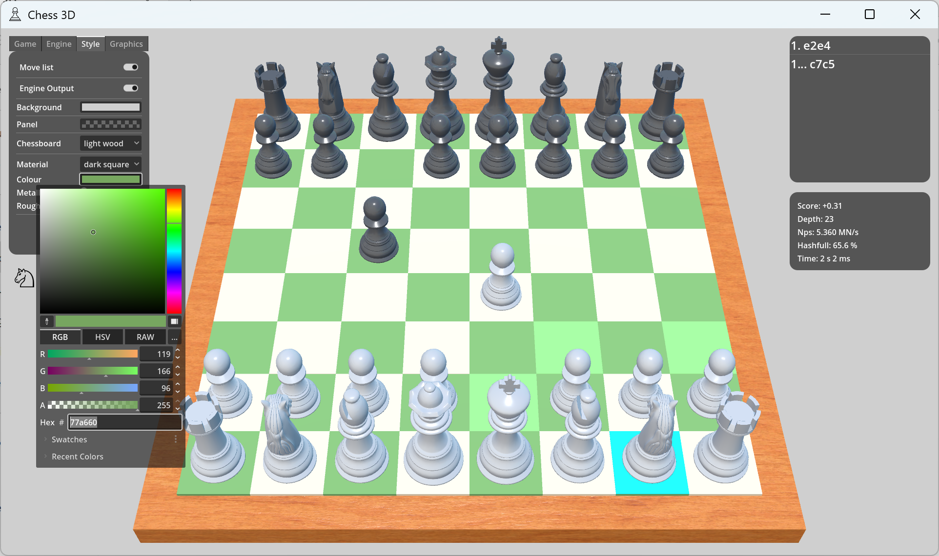 Chess 3D - Stockfish GUI by Royal_X