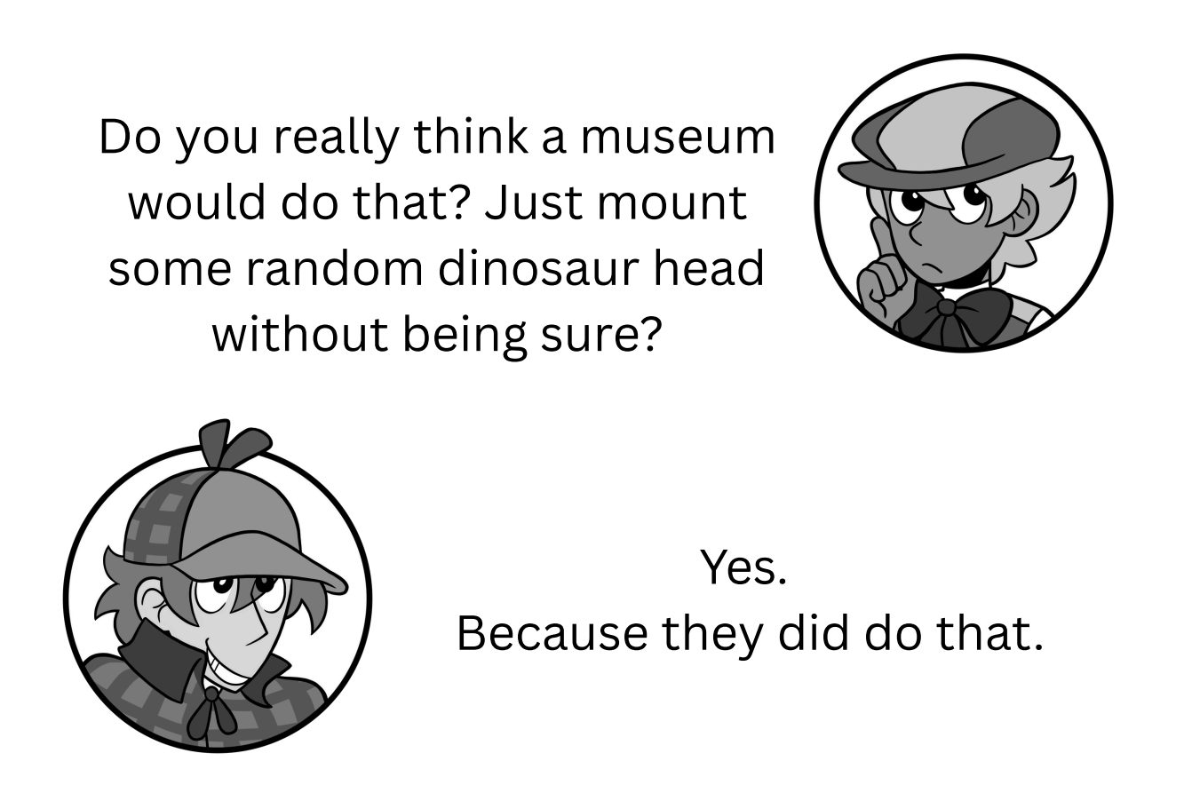 Sherlock Bones: The Case of the Mixed-Up Heads (Zine) by DinoDoggie