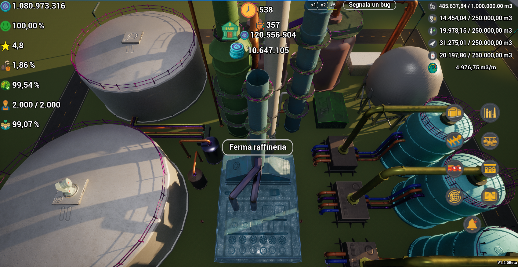 Refinery Simulator / Tycoon by ScorpionGameStudio